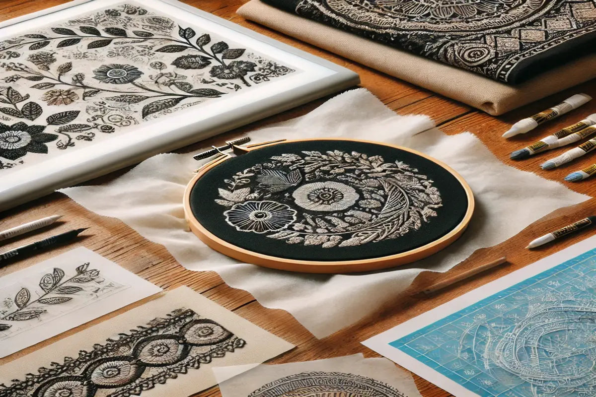 4 Tips for Transferring Embroidery Patterns By The Basic Threads